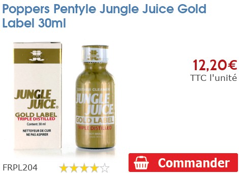 Poppers Pentyle Jungle Juice Gold Label 30ml - FRPL204