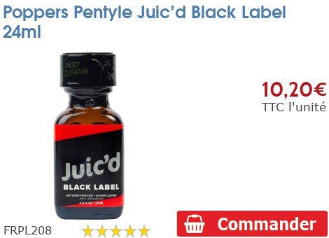 Poppers Pentyle Juic'd Black Label 24ml - FRPL208