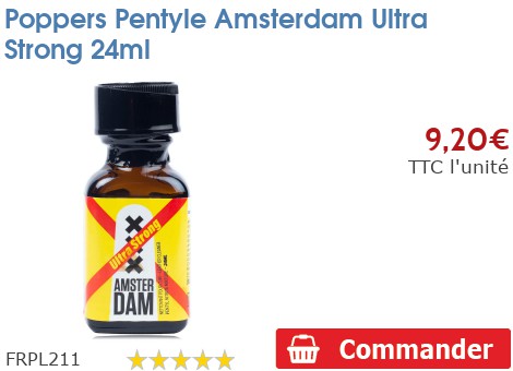 Poppers Pentyle Amsterdam Ultra Strong 24ml - FRPL211